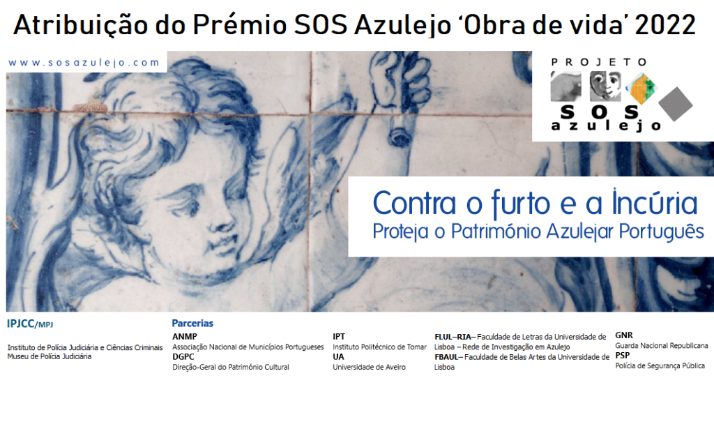 Atribuição do Prémio SOS Azulejo ‘Obra de vida’ 2022 ao artista ...